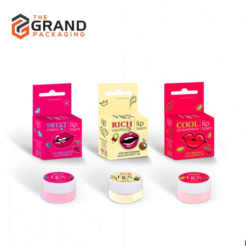 Lip Balm Boxes - The Grand Packing